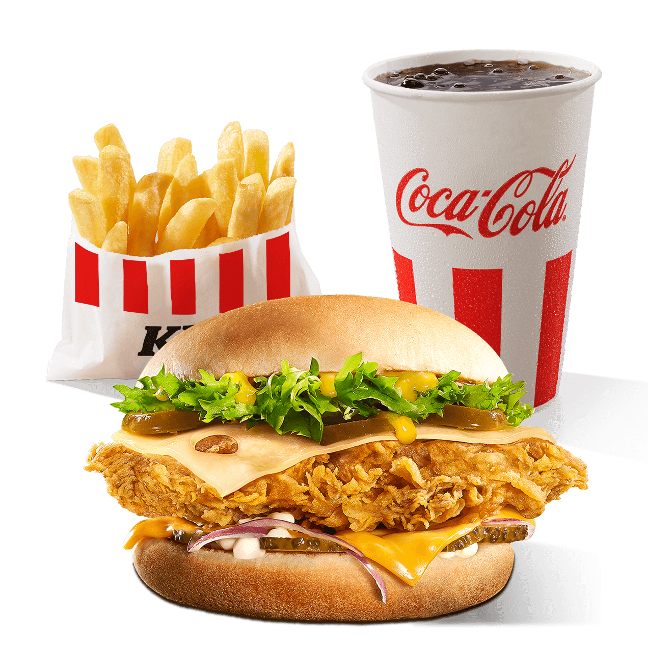 KFC Snack Menu PuiBurger Original Picant Nepicant